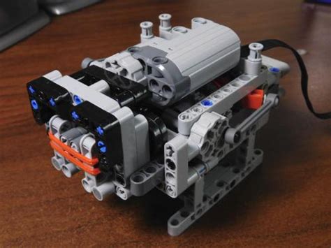 Lego Moc Sequential Rc 4 Speed Dual Clutch Gearbox With Pf Servo Motor By Ibessonov