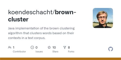 Github Koendeschachtbrown Cluster Java Implementation Of The Brown
