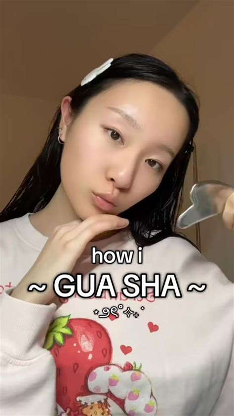 How To Gua Sha 💞 Facial Skin Care Routine Beginner Skin Care Routine