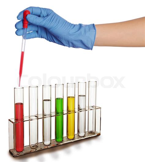 chemical test | Stock image | Colourbox