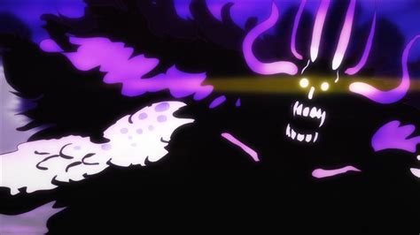 Kaido Demon Mode Scenes In One Piece Wano Youtube