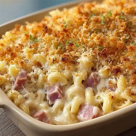 Chicken Cordon Bleu Casserole Creamy Comfort Food Recipe
