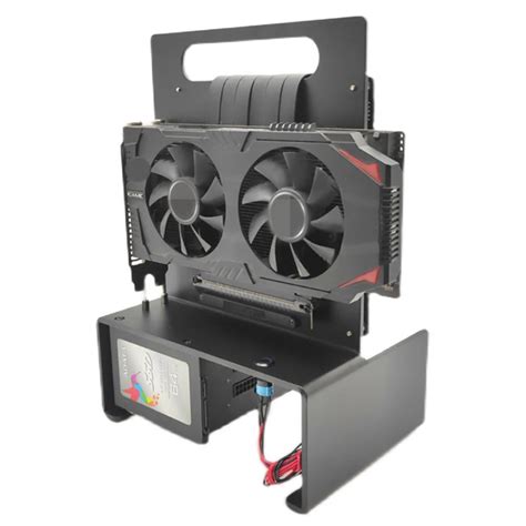 J2 알루미늄 빈 Pc 케이스 Itx Dtx 메인 보드 수직 열 소산 Diy 수정 휴대용 미니 컴퓨터 케이스 핸들컴퓨터 케이스