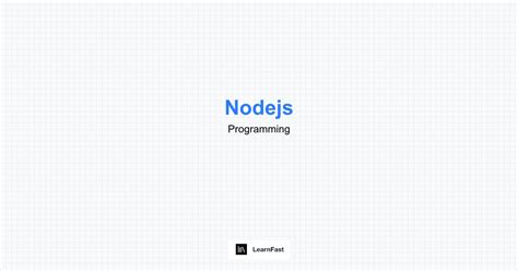 How To Learn Nodejs Complete 2025 Guide Learnfast