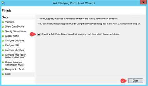 Set Up SSO With ADFS V DataSet Customer Portal