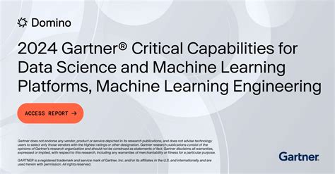 Use Case Ratings In Gartner® Critical Capabilities Domino Data Lab