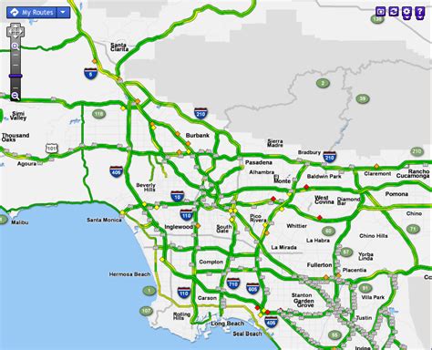 Traffic Alerts Map