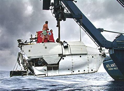 Alvin Us Navy Submersible Deep Ocean Research Woods Hole Oceanographic