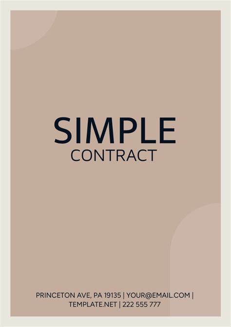 Free B2b Contract Template To Edit Online