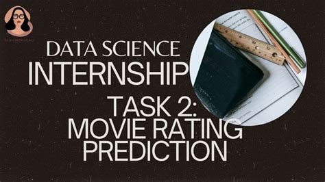 Movie Rating Prediction Jupyter Notebook Youtube