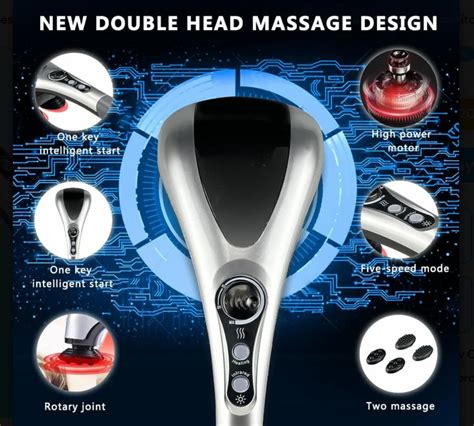 Double Head Heating Massager Electric Massage Hammer At ₹ 1500piece