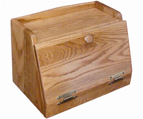 Amish Oak Bread Box Brandenberry Amish Furniture
