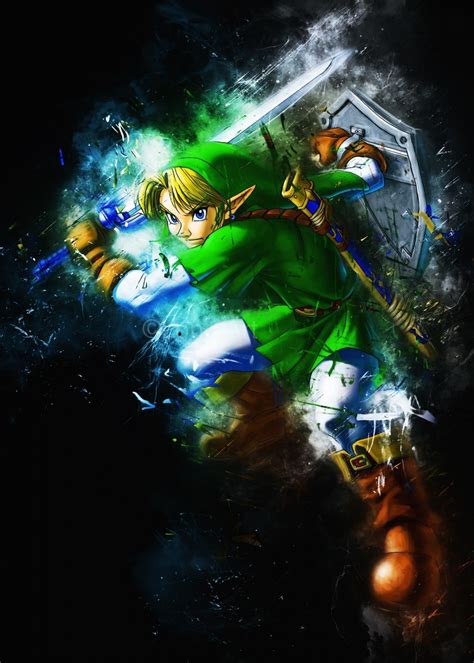 Ocarina Of Time Official Art
