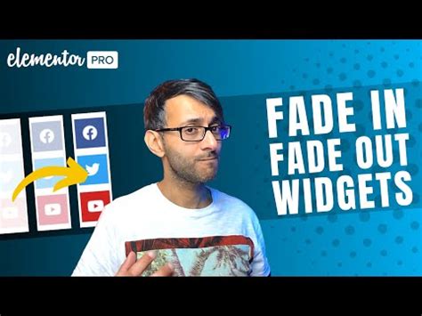 Elementor Fade In And Fade Out Transparency Scrolling Effect Fixed Icons YouTube