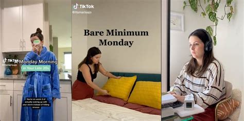 What Is Bare Minimum Monday Tiktokers Suggest Implementing Self Care Morning Yourtango
