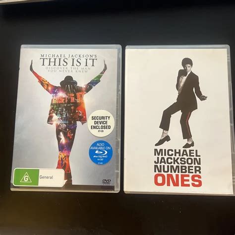 Michael Jacksons This Is It Number Ones Dvd 2009 2 Disc Region