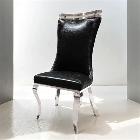 Furniture Of America Palazzo Silver Chair 2ctn