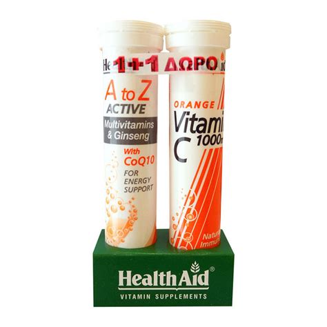 Healthaid Promo A To Z Active With Q10 And Vitamin C 1000mg 40