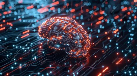 Premium Photo Abstract Representations Of Artificial Intelligence And