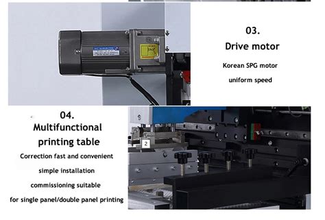 세미 오토매틱 Pcb 스크린 프린터 Smt 자동 땜납 페이스트 스텐실 인쇄기