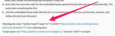 Here Is How To Embed Tweets In Your Article On Your Ios Device