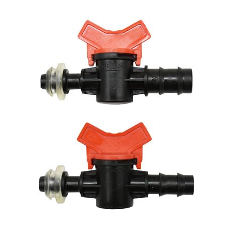 16mm 20mm 호스 가든 탭 10 ~ 12 34 호스 관개 용 워터 밸브 크레인 Pvc Pe 튜브 용 커넥터 15 개