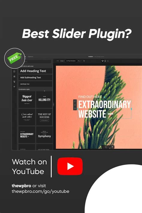 create free slider using the depicter slider plugin for wordpress