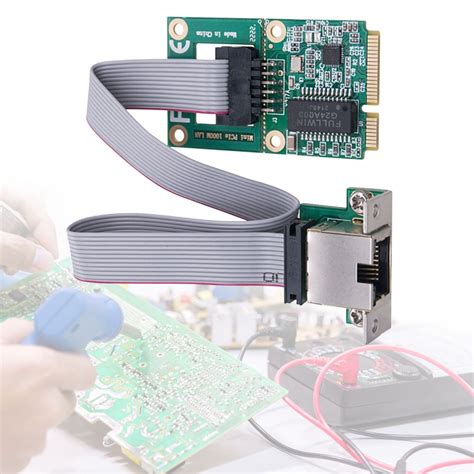 Сетевая карта Сетевой адаптер Gigabit Ethernet NIC Adapter 10/100/1000 ...