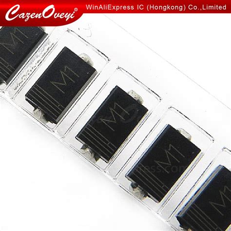 50pcslot Sma Rectifier Diode 1n4001 M1 1n4004 M4 Vicedeal