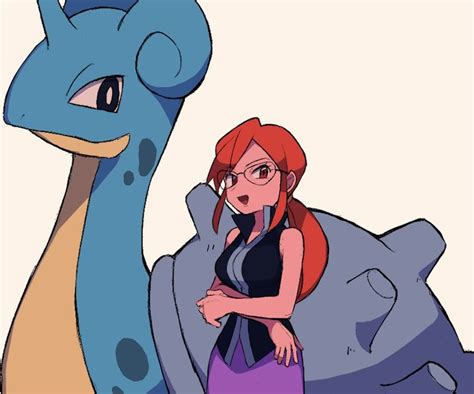 Lapras And Lorelei Pokemon And 2 More Drawn By Tyako089 Danbooru