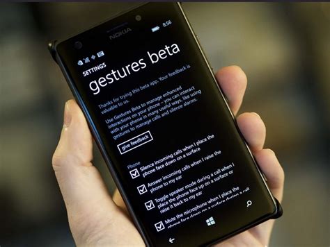 Aplicativo Gesture Da Microsoft Permite Que Você Interaja Com O Seu Windows Phone Sem Tocar Na