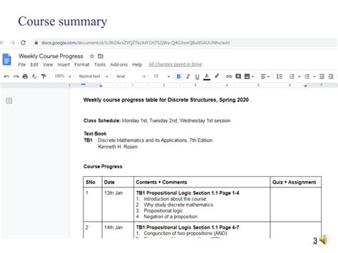 Lecture Discrete Structure And Discrete Mathematicsppt