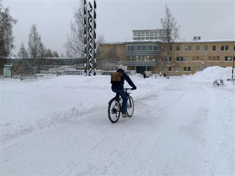 Umeå Is Transformed Into A Winter Wonderland With Snow In Abundance ️ We Cant Deny That The