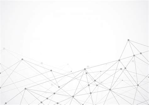 Premium Vector Abstract Geometric Connecting Dots And Lines