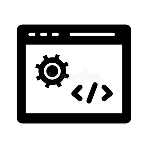 Software Development Development Website Development Coding Fully Editable Vector Icons Stock