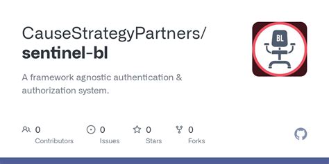 Github Causestrategypartnerssentinel Bl A Framework Agnostic