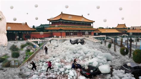 8 Minutes Ago Chaos In Beijing The China Capital Was Buried By A