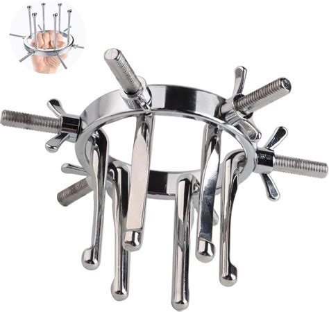 Amazon Com Gobuying Metal Anal Expander Vaginal Expander Adjustable Anal Dilator Vaginal