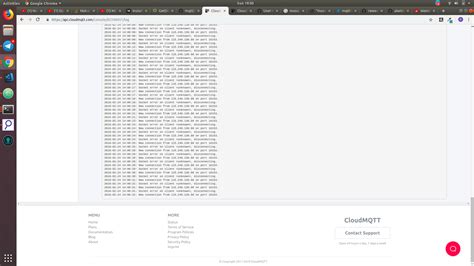 Mqtt Not Connecting User Using Mqttjs On Cloudmqtt Stack Overflow