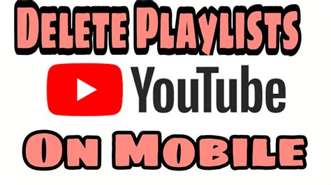 How To Delete YouTube Playlists YouTube