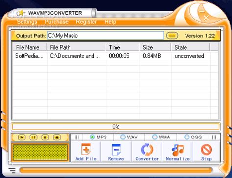 WAV MP Converter Download Softpedia