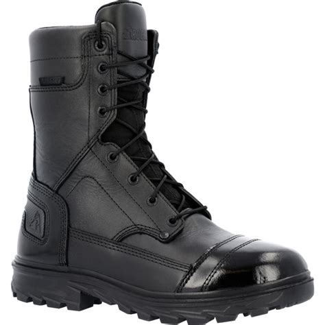 Rocky Jump Boot Pro Side Zip Black 8 Nafeco