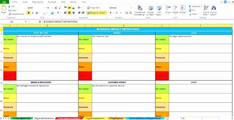 Change Management Excel Template Excel Templates