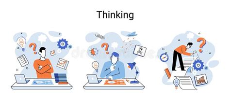 Problem Solving Concept Woman Wondering Or Thinking Planning Or Pondering With Question Mark