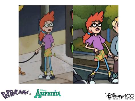 Pepper Ann In Amphibia Style Disney 100 By Mnwachukwu16 On Deviantart