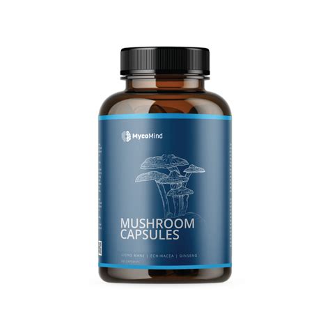 Vitality Blend Adaptogen Capsule Myco Mind