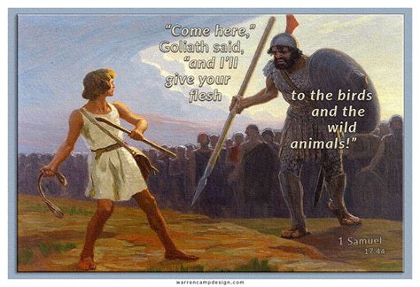 David And Goliath Bible Verse