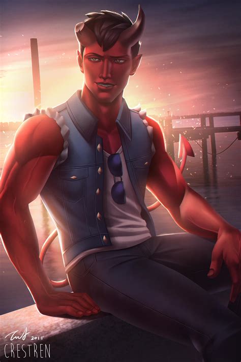 Summer Damien Lavey By Crestren On Deviantart