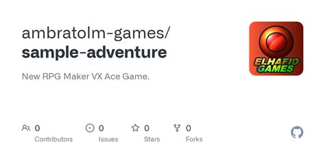 Github Ambratolm Gamessample Adventure New Rpg Maker Vx Ace Game