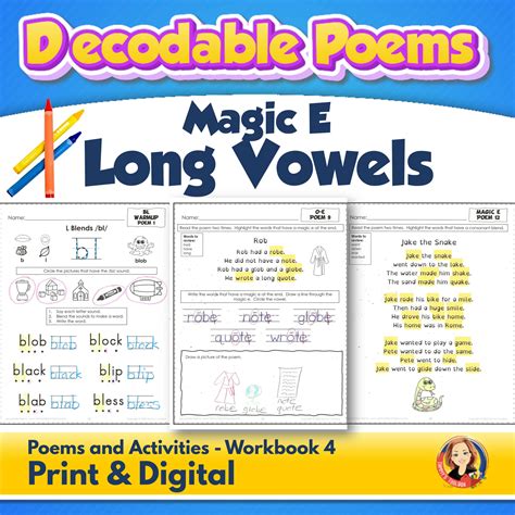 Sounds Long Vowel Poems